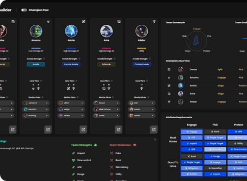 ProComps.gg l Best drafting app for League of Legends